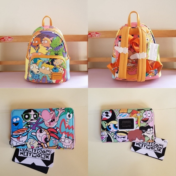 Loungefly | Bags | Loungefly Cartoon Network Nickolodeon Backpack ...